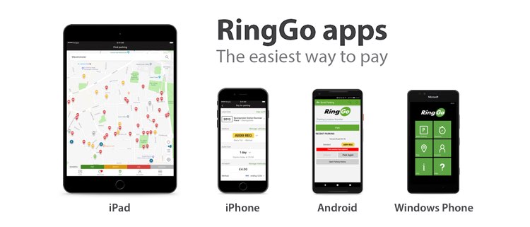 RingGo Cashless Parking Solution: RingGo Apps