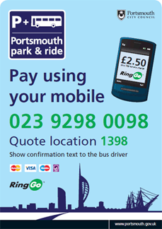 RingGo Cashless Parking Solution: RingGo Park & Ride